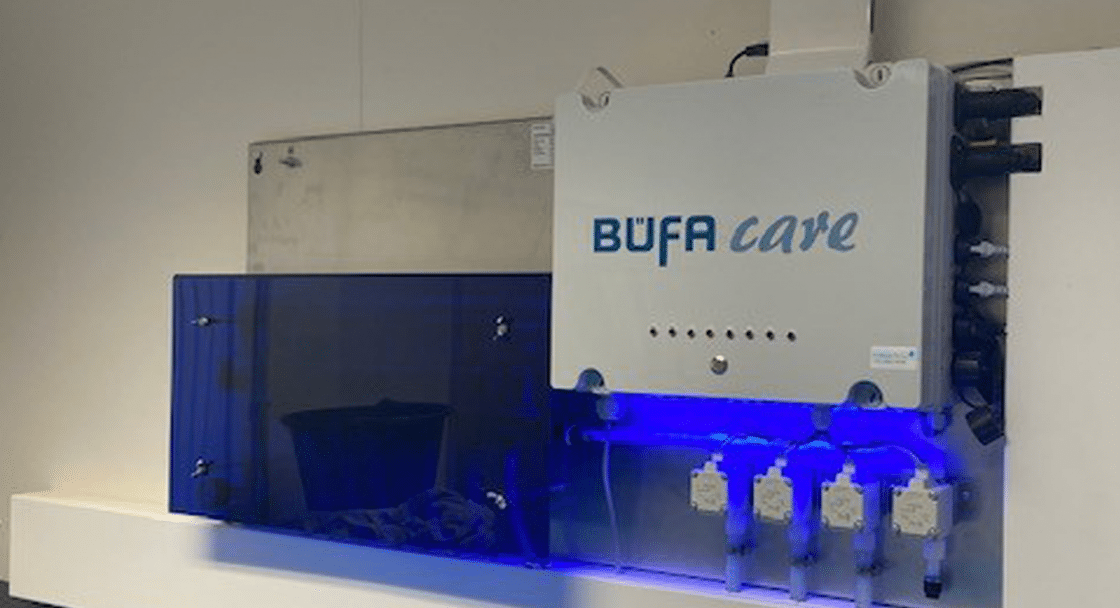 Wasmiddelen voor bedrijfskleding | BÜFA-Care